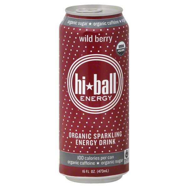 Hiball Organic Sparkling Wild Berry Energy Drink - Shop Sports & energy drinks at H-E-B