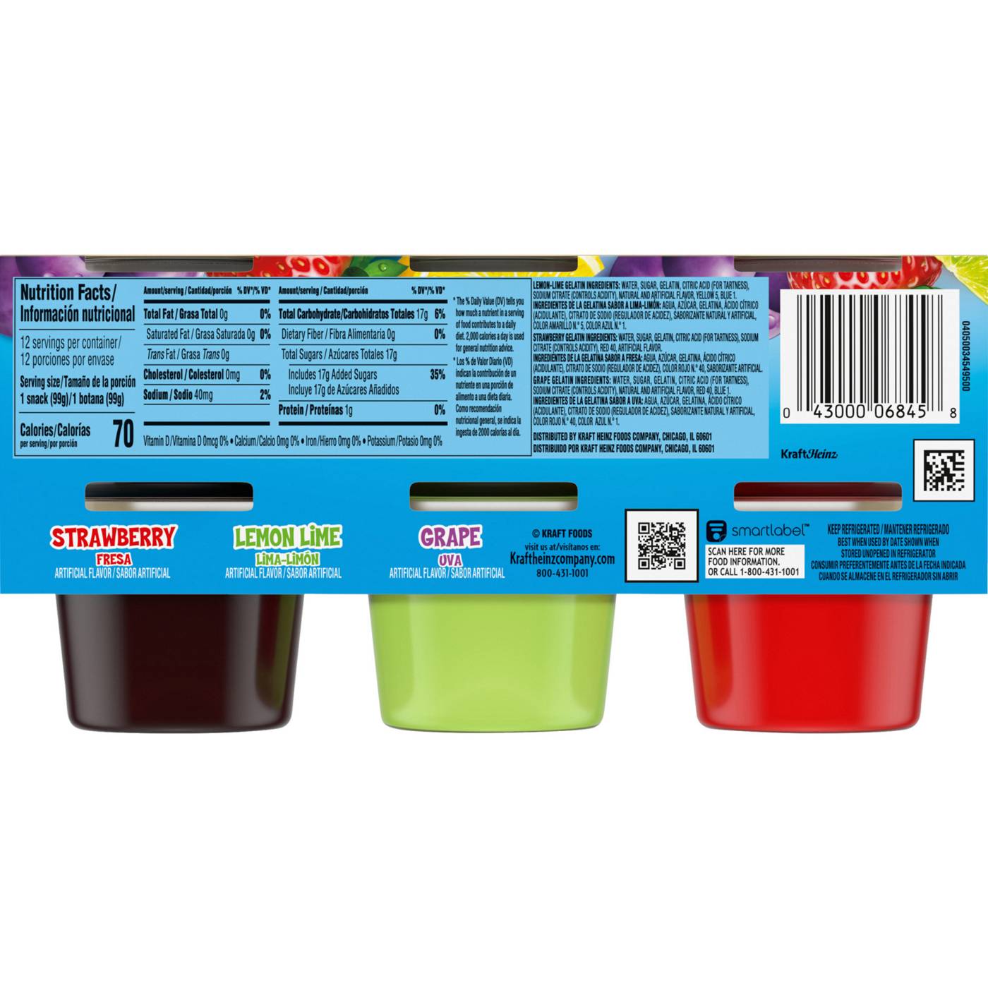 Kool-Aid Sugar-Sweetened Ready-to-Eat Gelatin Variety Pack - Shop ...