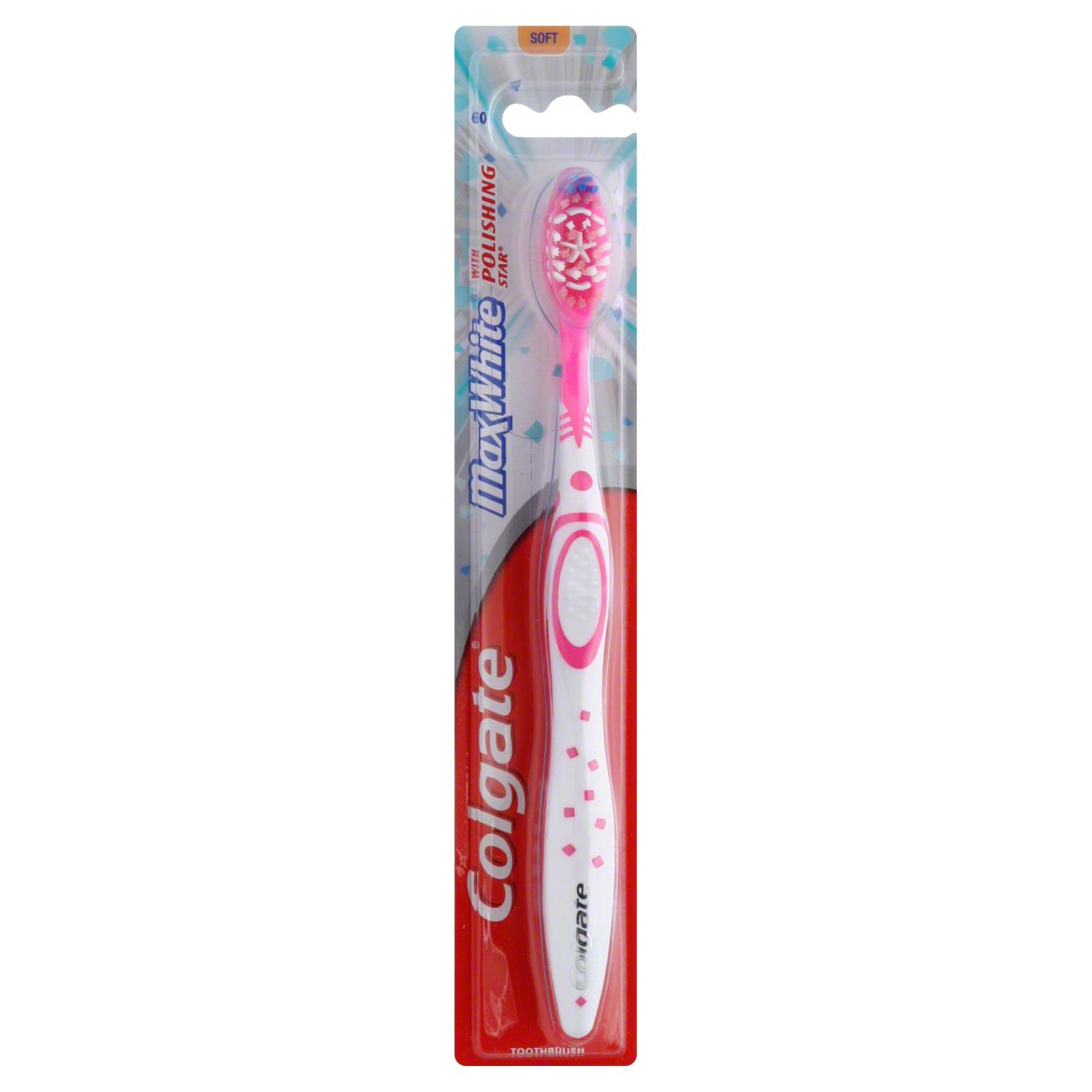 Colgate Max White Toothbrush, Full Head Soft - Shop Toothbrushes at H-E-B