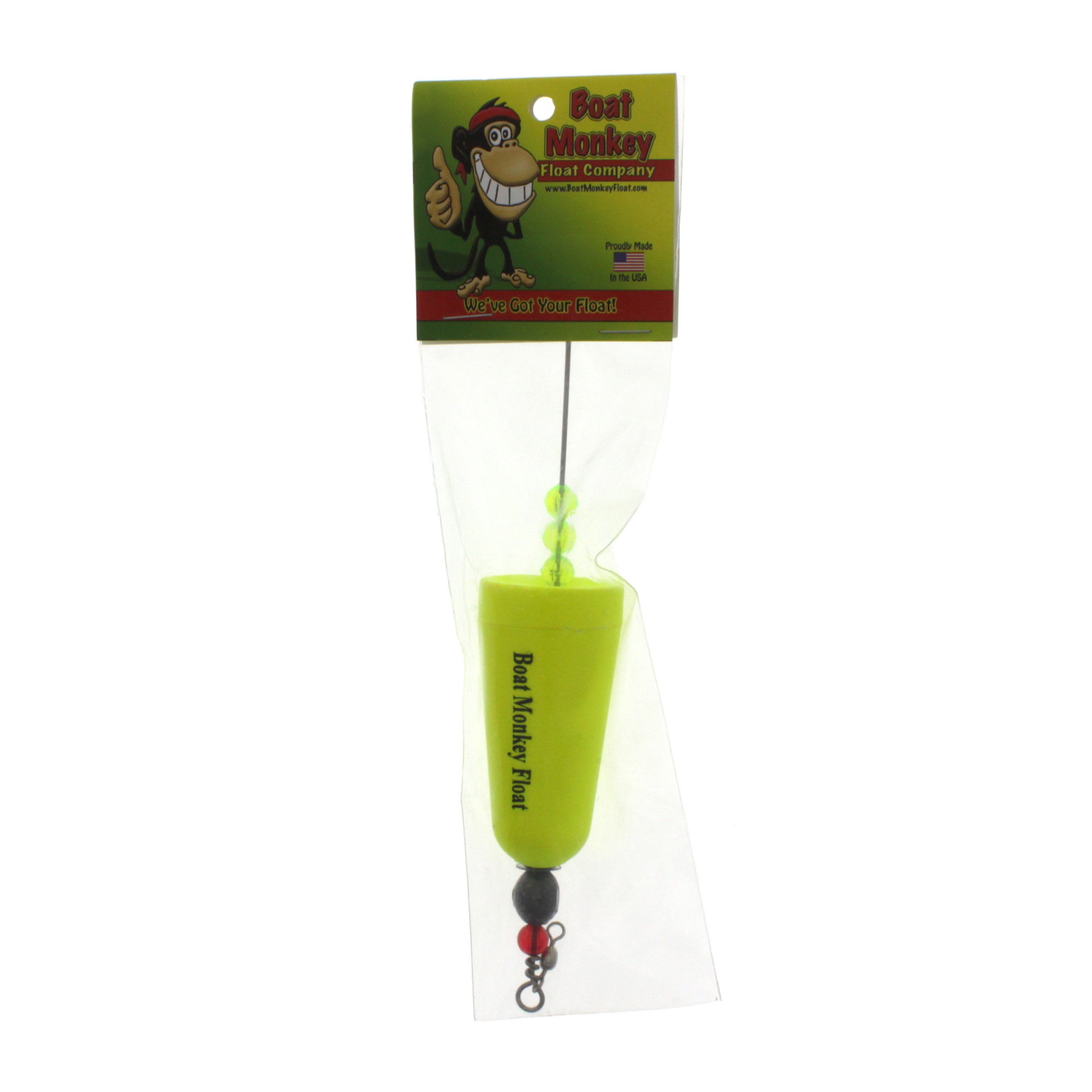 Boat Monkey Float Company Chartreuse Popper Float - Shop Fishing at H-E-B