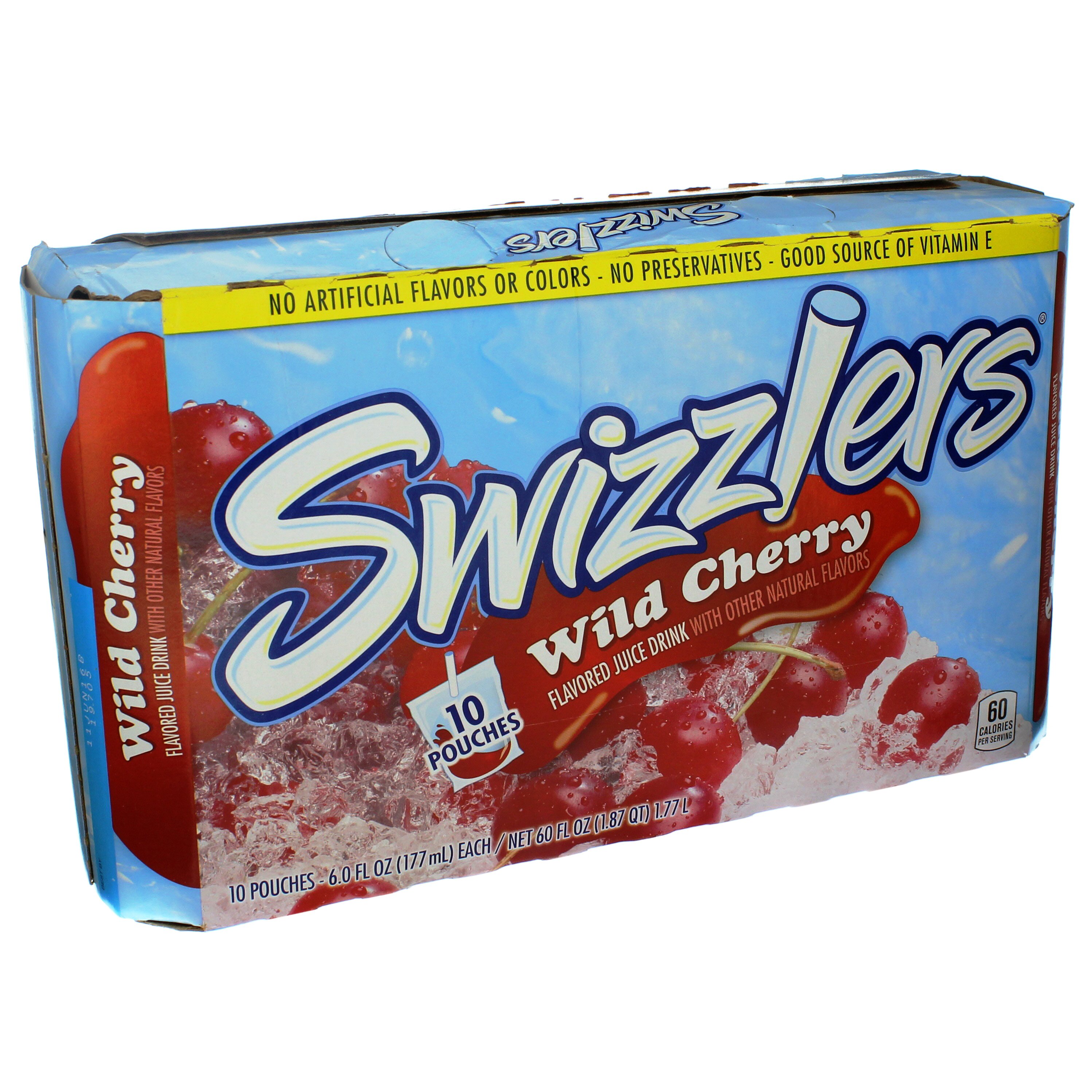 Swizzlers Wild Cherry Flavored Fruit Drinks 10 PK - Shop Juice at H-E-B