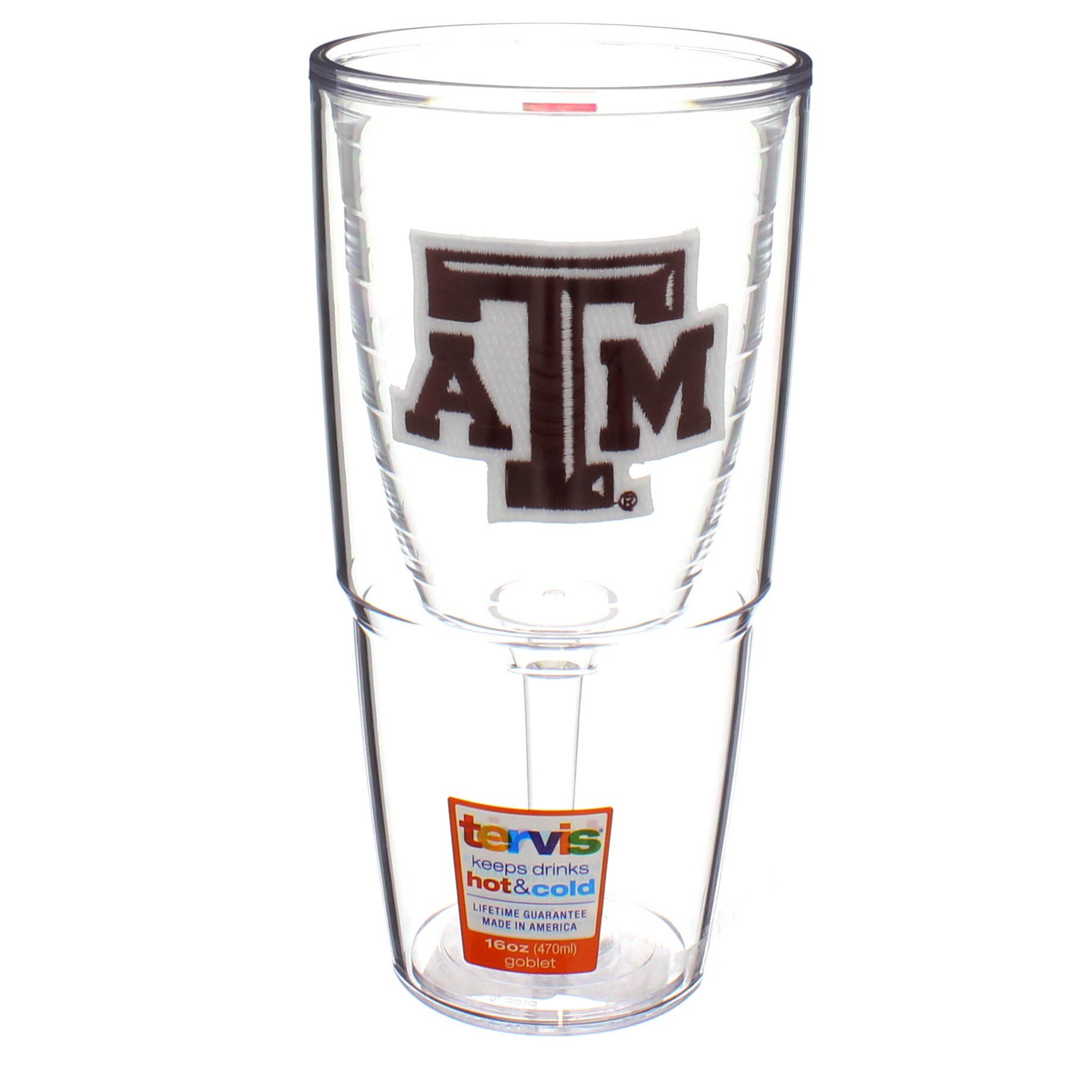 Texas A&M Emblem Tervis Goblet, 16 oz - Shop Cups & tumblers at H-E-B