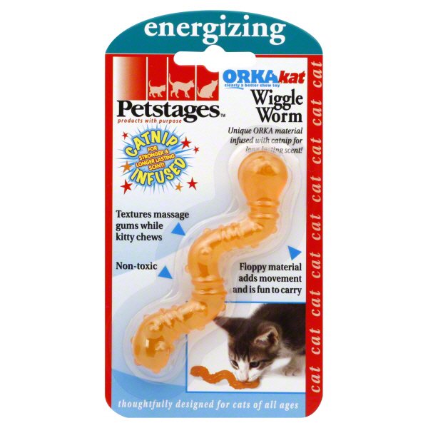 Pet Stages Energizing Cat Wiggle Worm - Shop Toys at H-E-B