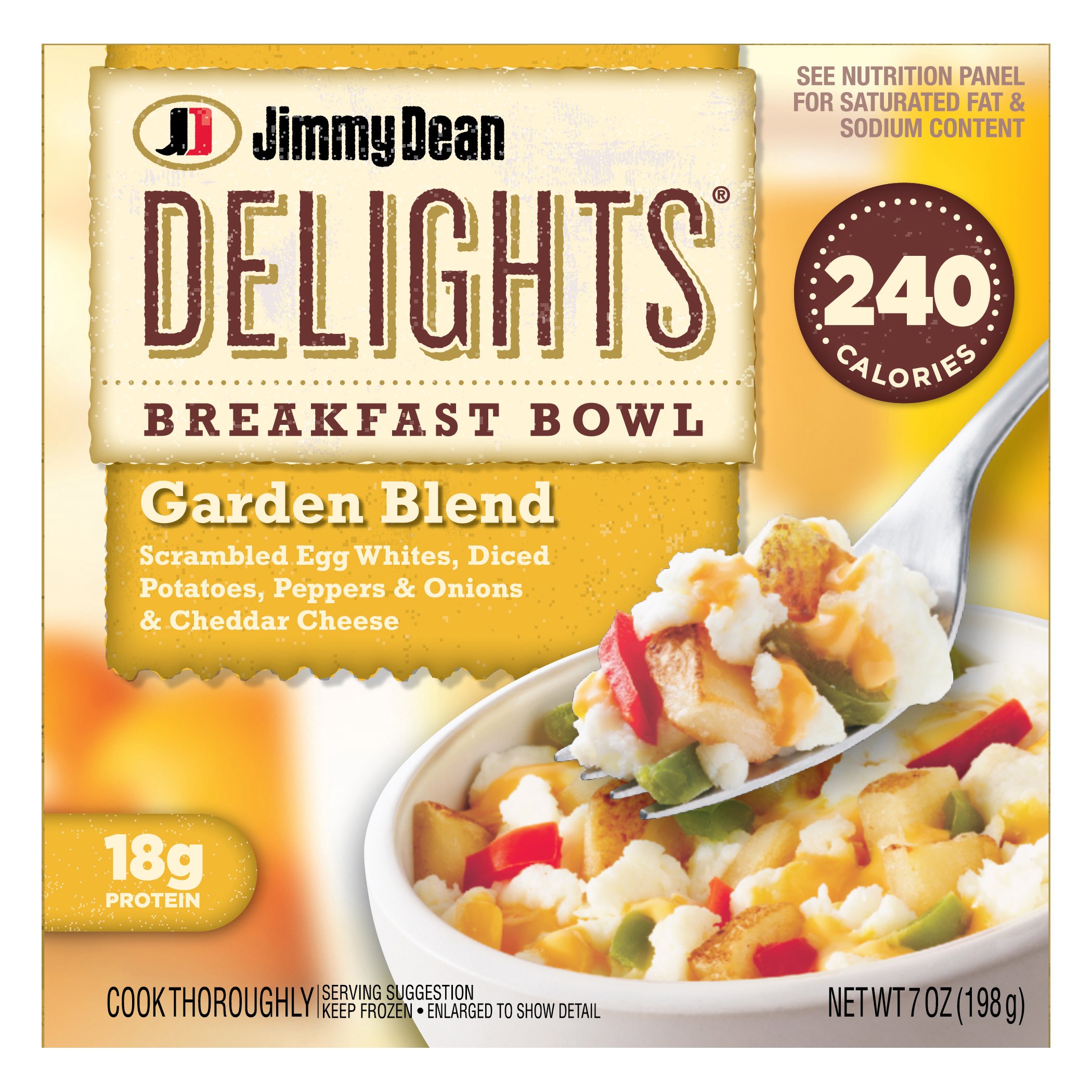 Jimmy Dean Delights Garden Blend Breakfast Bowl - Shop Entrees & sides ...
