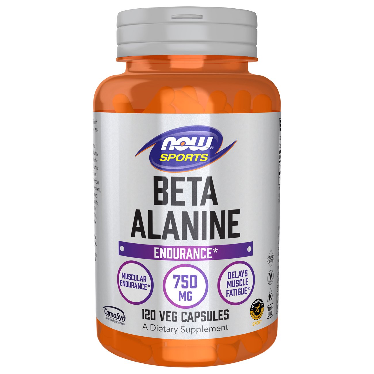 NOW Sports Beta Alanine 750 mg Capsules - Shop Diet & fitness at H-E-B