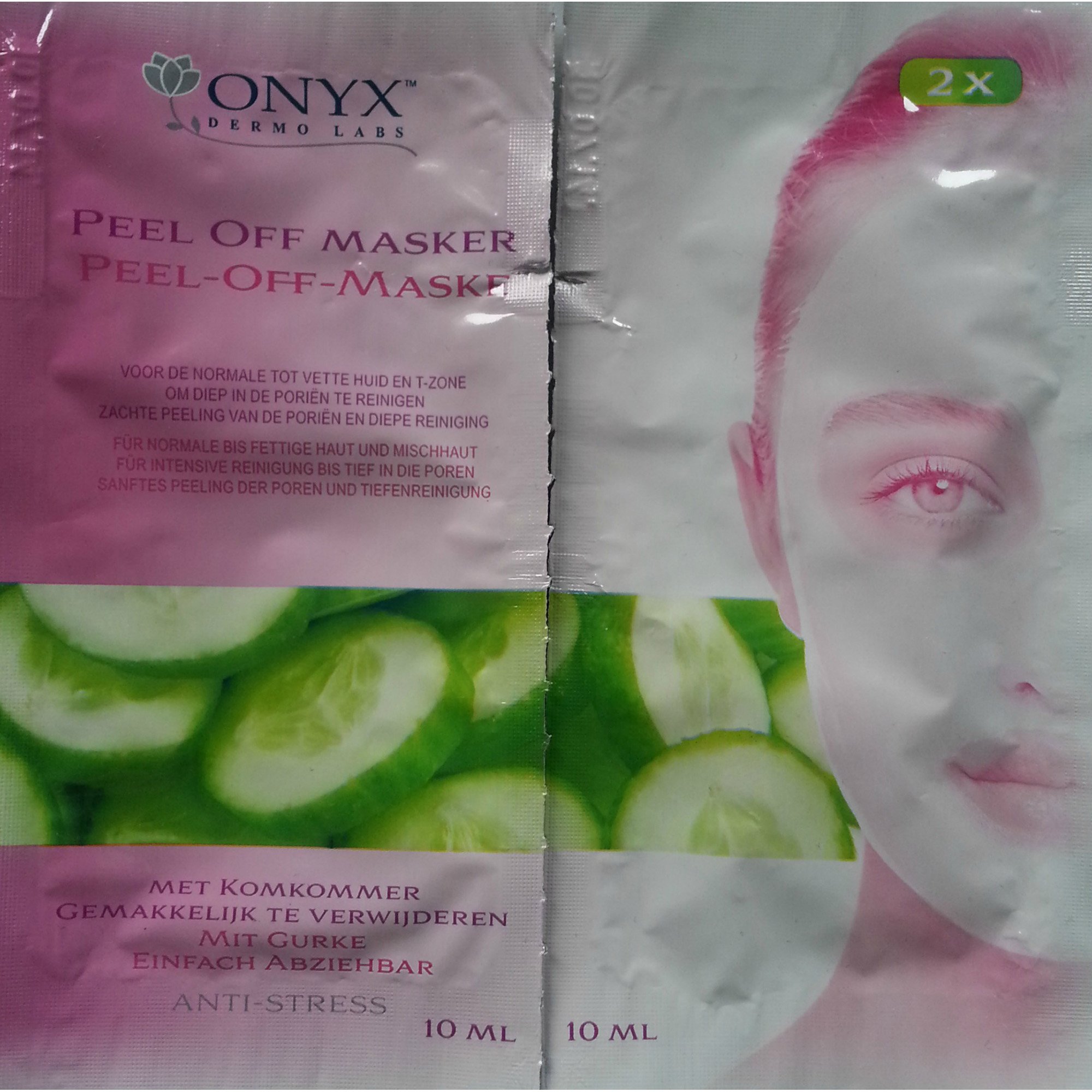 ONYX Peel off Mask Cucumber - Shop Facial masks & treatments at H-E-B