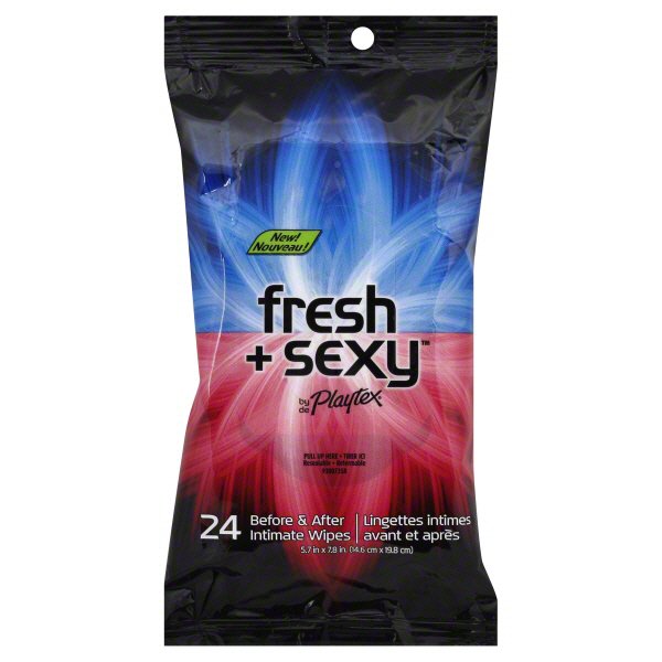 Playtex Fresh + Sexy Before & After Intimate Wipes - Shop Wipes ...