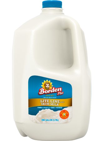 Borden Lite Line Skim Milk - Shop Milk at H-E-B
