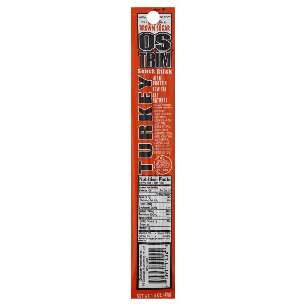 Ostrim Maple Brown Sugar Turkey Snack Stick - Shop Jerky at H-E-B