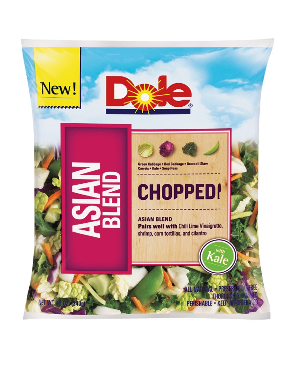 Dole Chopped Asian Blend Salad - Shop Salads at H-E-B