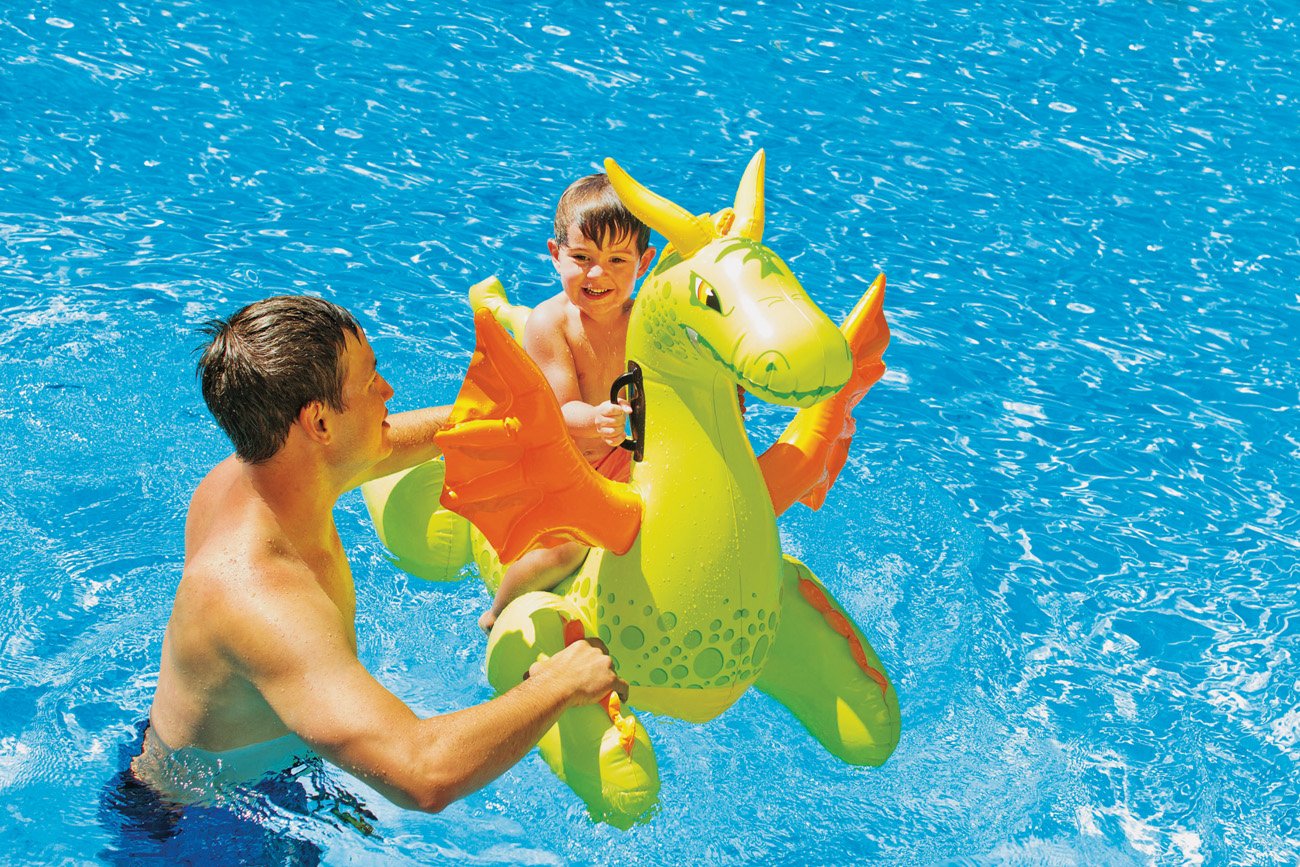 Intex Recreation Inflatable Medieval Dragon Ride-On - Shop Floats at H-E-B
