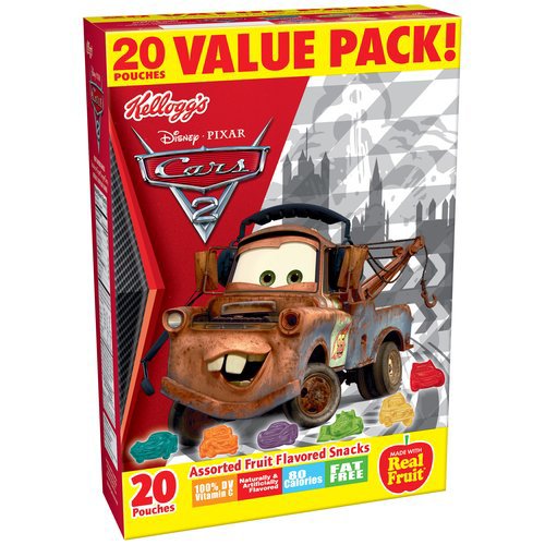 Kellogg's Cars 2 Assorted Fruit Flavored Snacks Value Pack - Shop ...