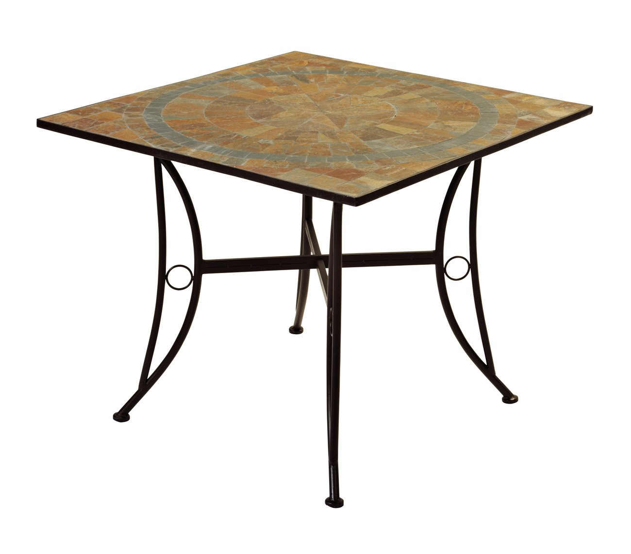Zest Garden Brazos Slate Dining Table - Shop Tables at H-E-B