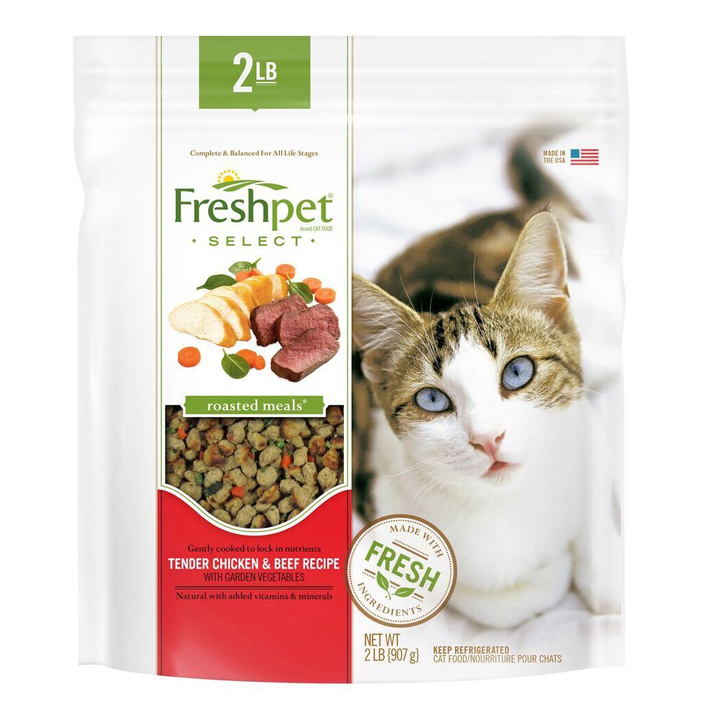 Freshpet Select Roasted Meals Chicken and Beef Recipe with Carrots and ...