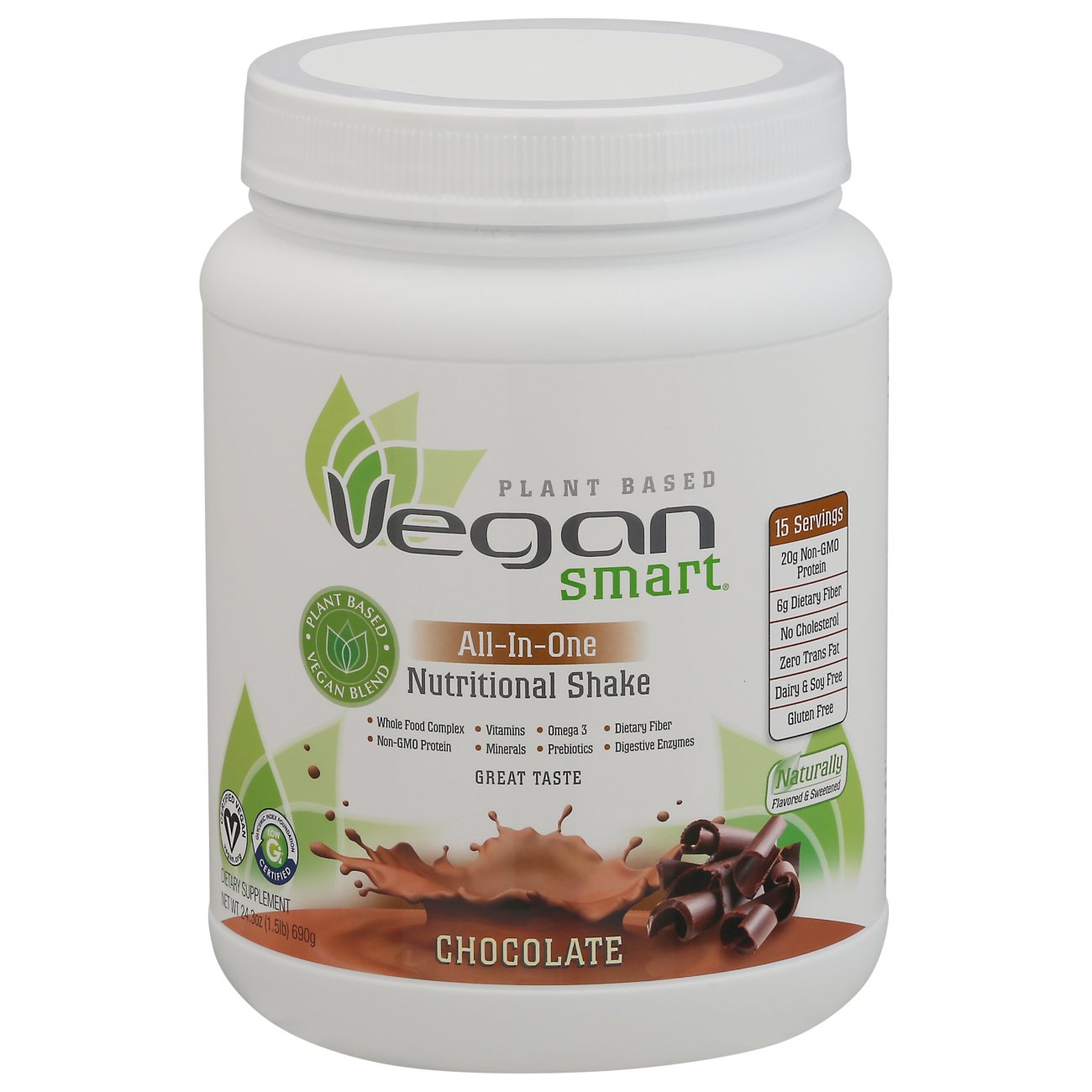 Naturade Vegan Smart All-in-One Chocolate Nutritional Shake - Shop Diet ...
