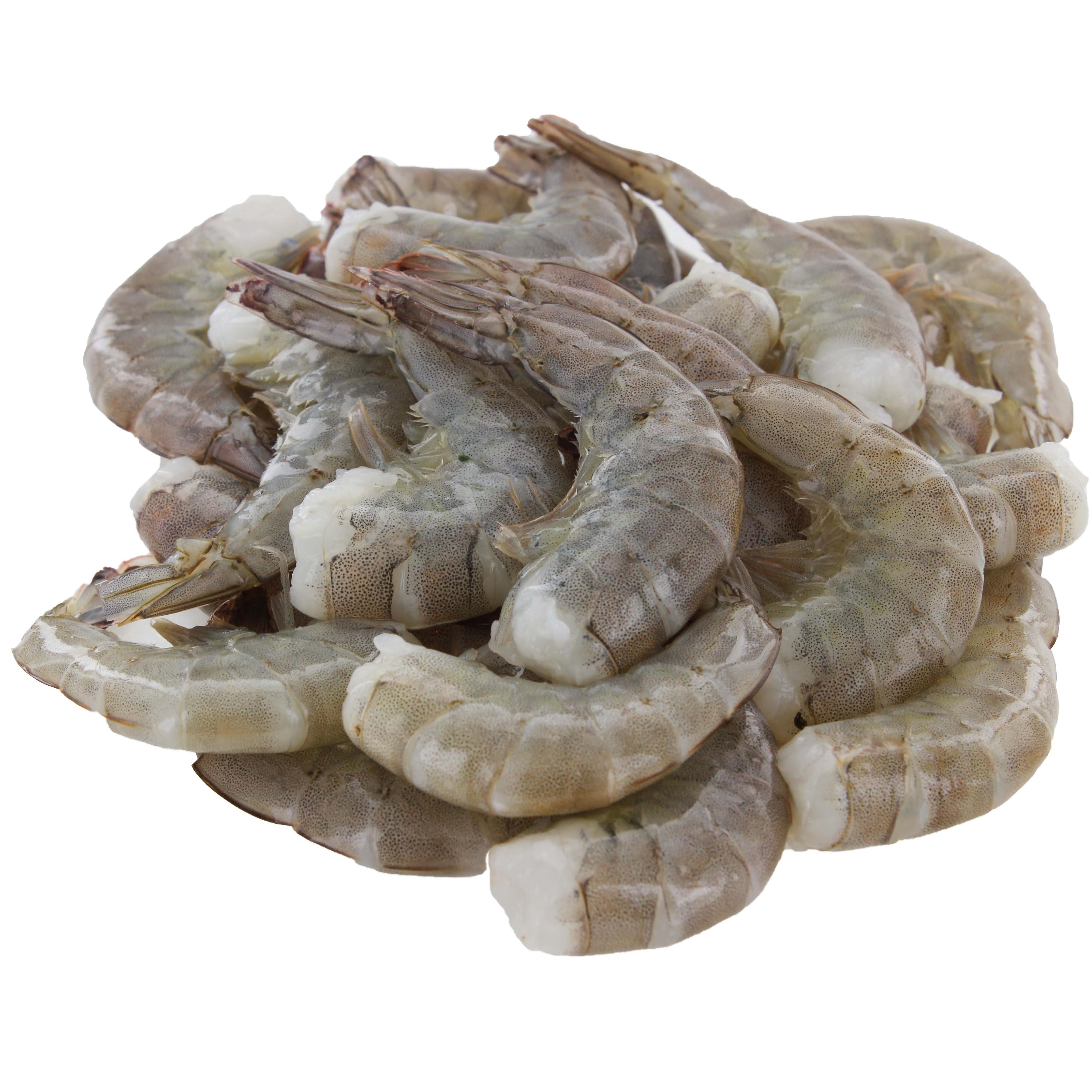 H-E-B Responsibly Raised Shell-On Large Texas White Raw Shrimp, 31- 40 ...