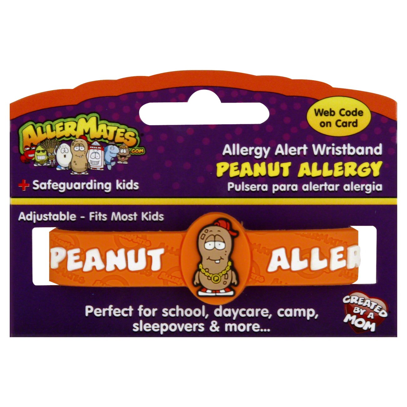 AllerMates Peanut Allergy Alert Wristband - Shop Medical devices ...