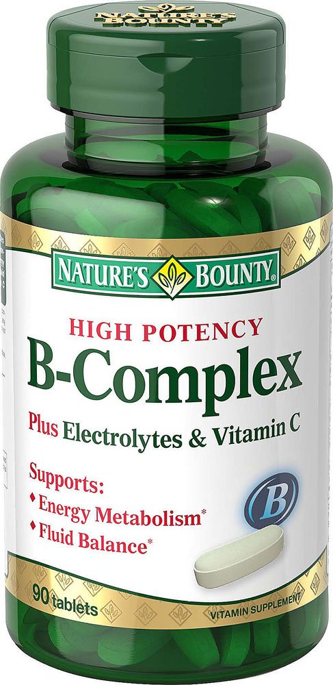 Nature's Bounty High Potency B-Complex Tablets - Shop Vitamins A-Z at H-E-B