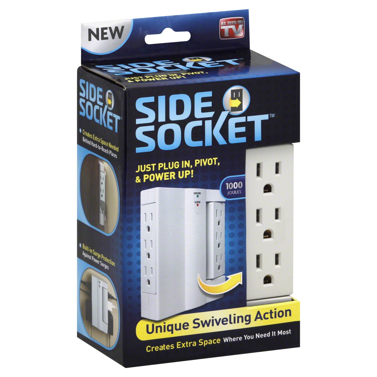 As Seen On TV Side Socket Swivel Outlet - Shop Car Accessories at H-E-B