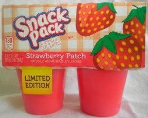 Snack Pack Strawberry Patch Pudding - Shop Pudding & gelatin at H-E-B