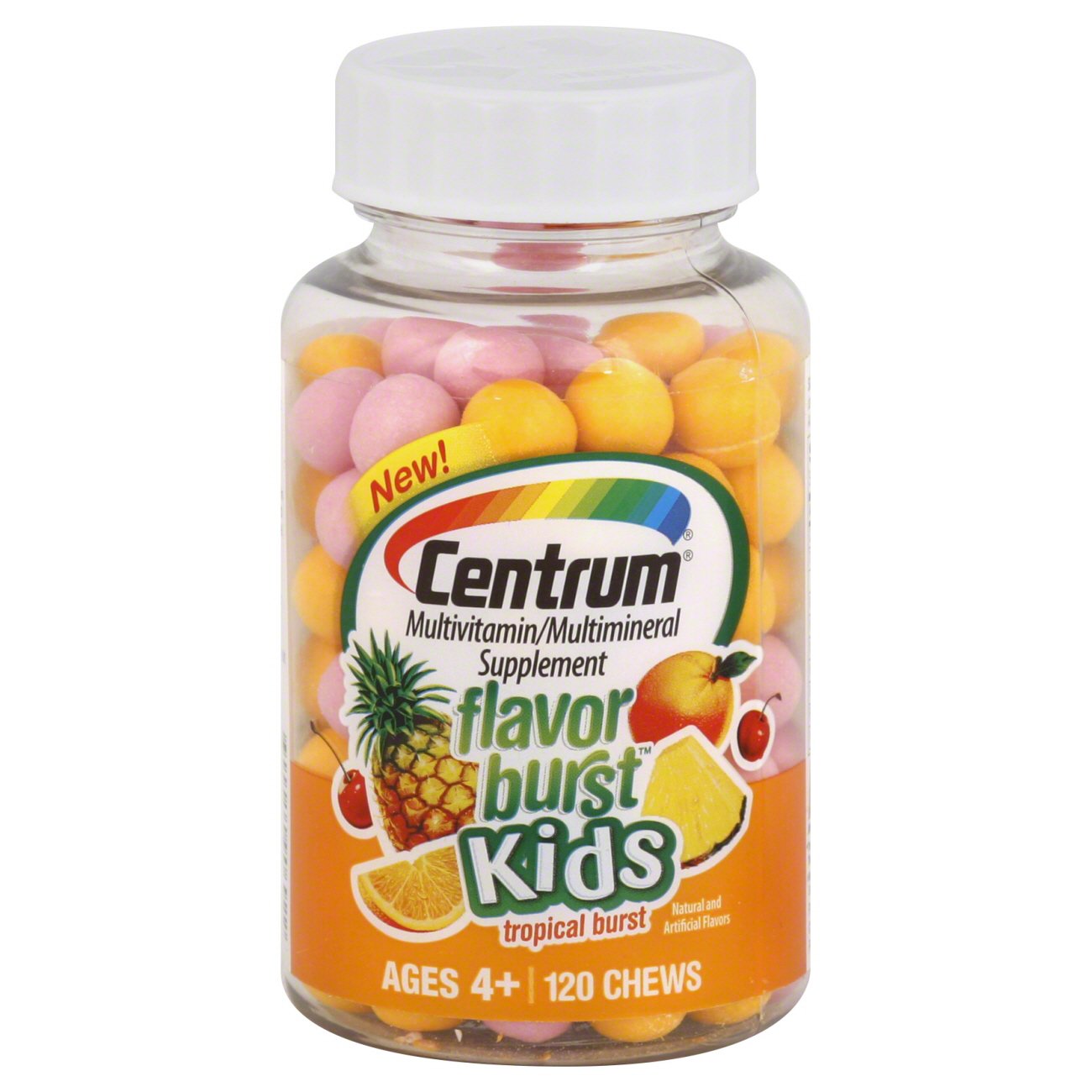 Centrum Flavor Burst Kids Multivitamin Tropical Burst Chews - Shop ...