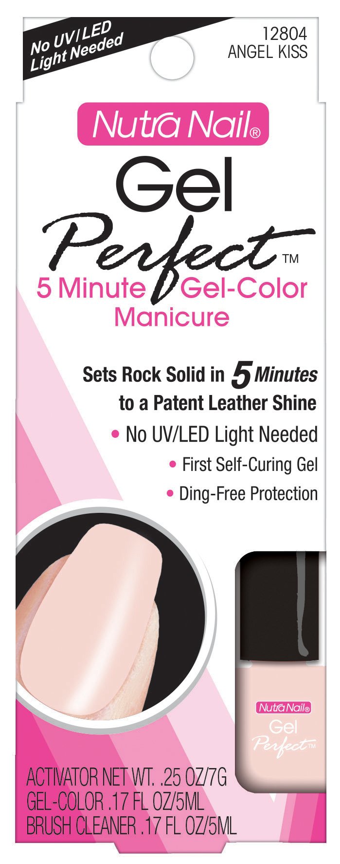 Nutra Nail Gel Perfect Angel Kiss Gel Polish - Shop Nail polish at H-E-B