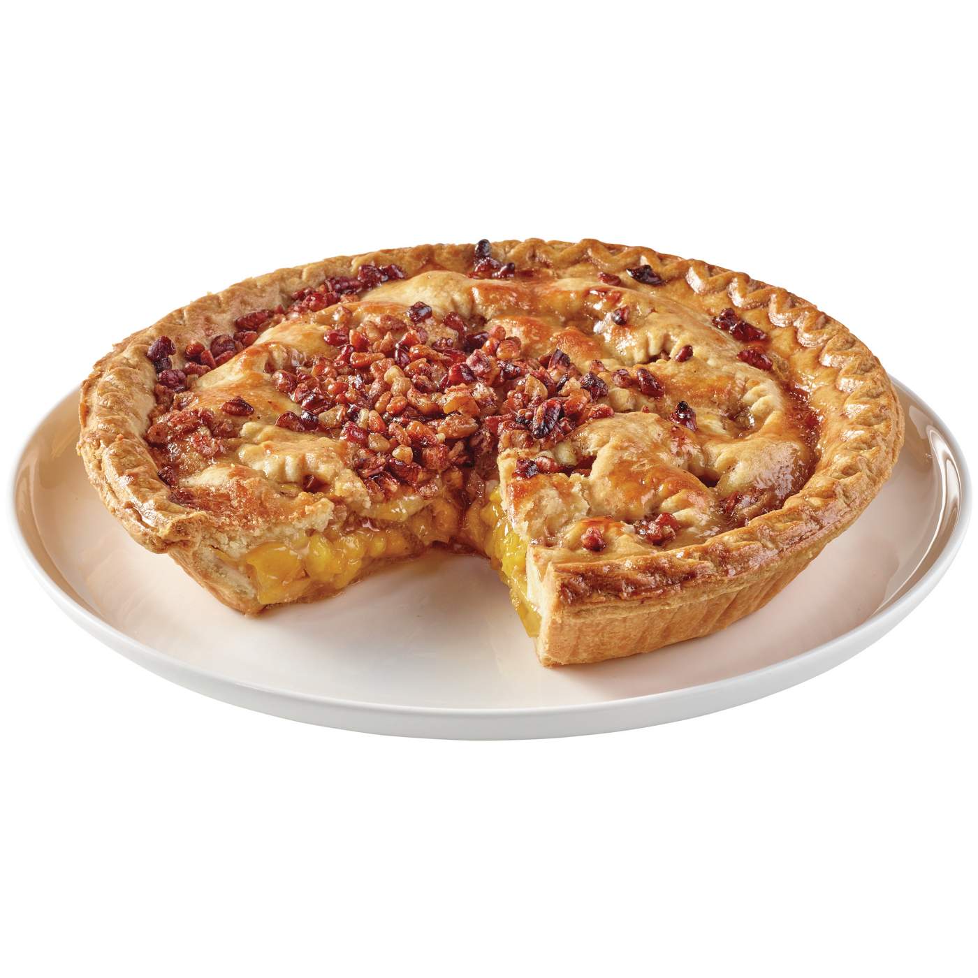 H-E-B Bakery Gourmet Peach Praline Pie - Shop Pies at H-E-B