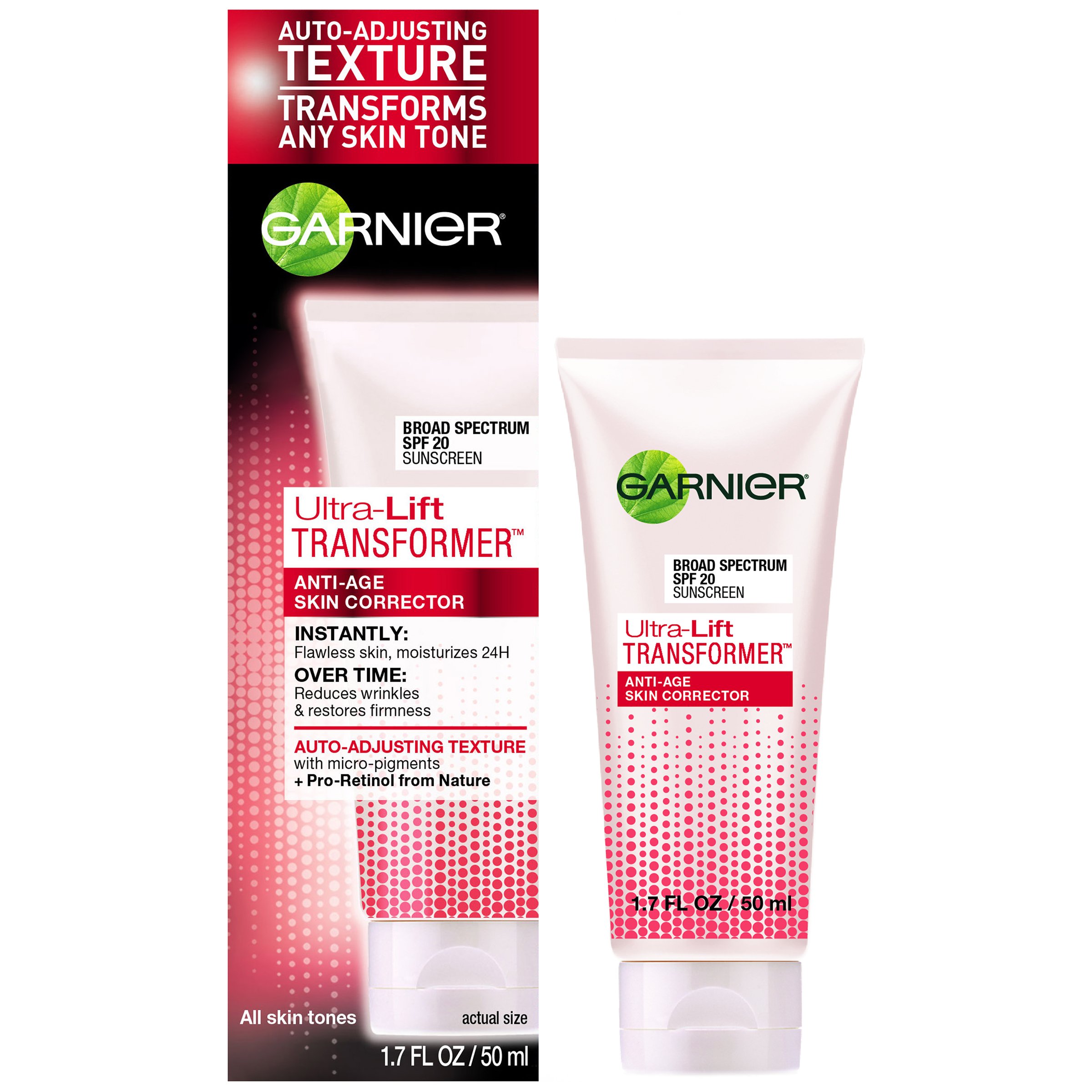 Garnier Ultra-Lift Transfomer Anti-Age Skin Corrector - Shop Facial ...