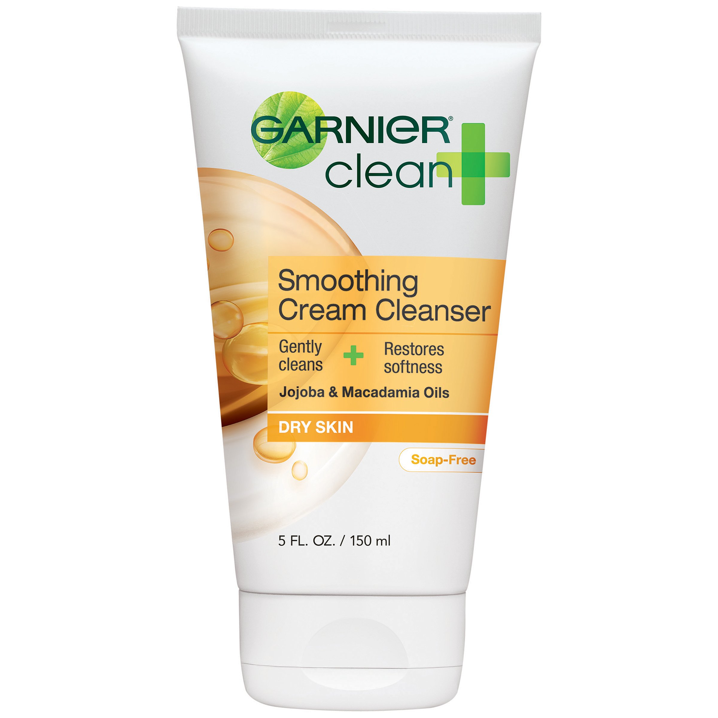 Garnier Clean + Smoothing Cream Cleanser - Shop Facial cleansers ...