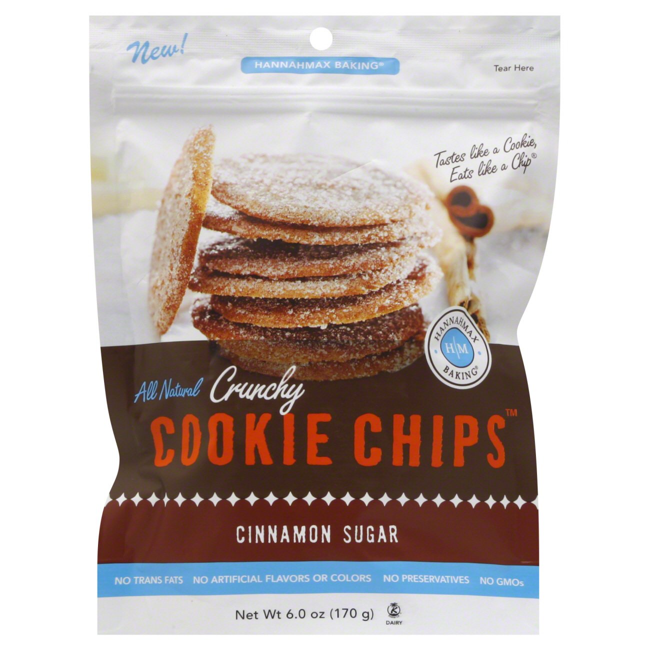 HannahMax Baking Cinnamon Sugar Crunchy Cookie Chips - Shop Cookies at ...