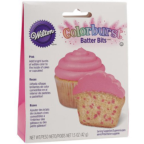 Wilton Colorburst Pink Batter Bits - Shop Baking Ingredients at H-E-B
