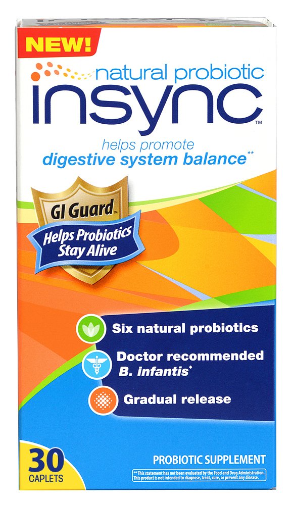 Insync Natural Probiotic Caplets - Shop Diet & fitness at H-E-B