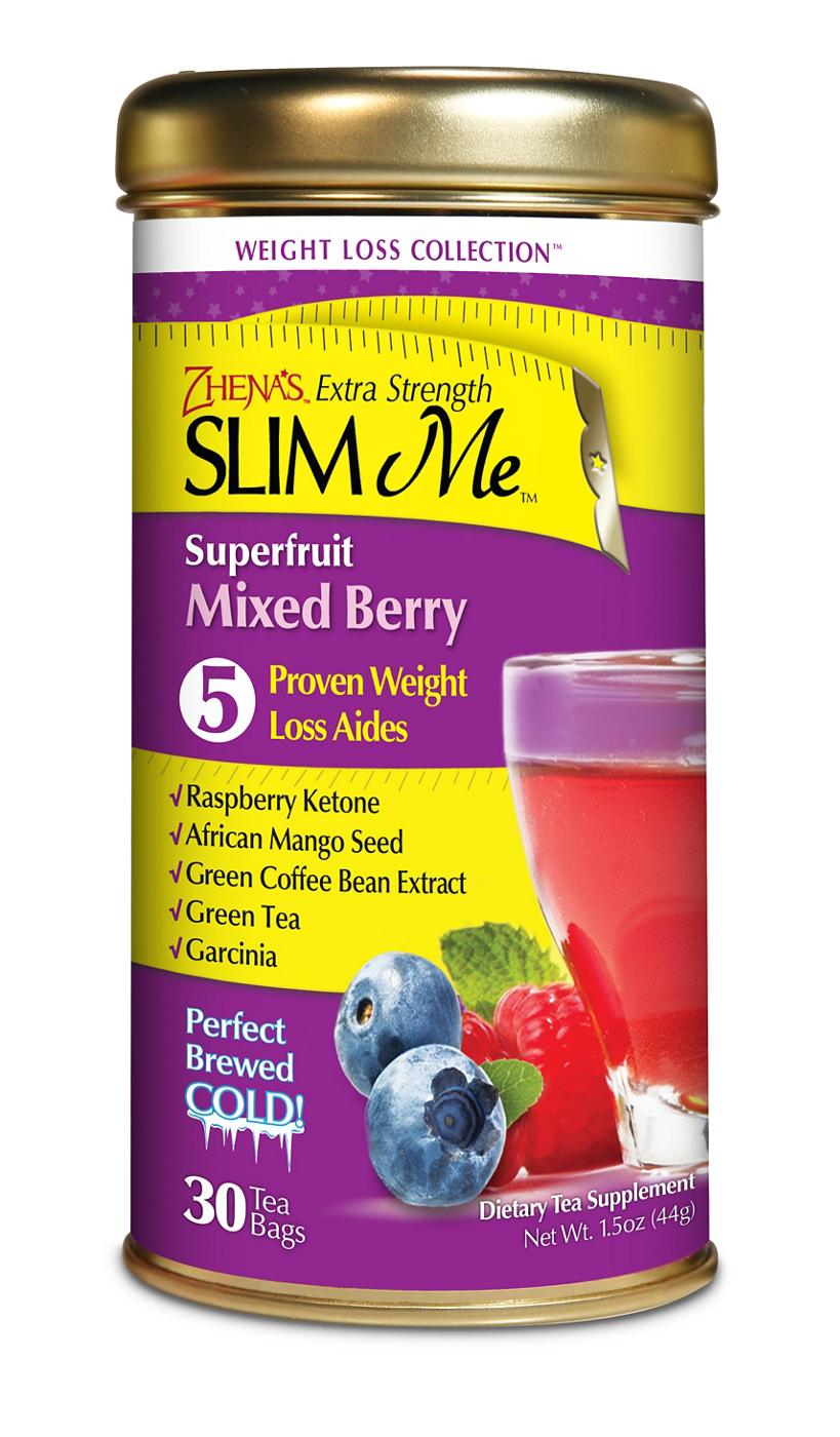Zhena's Extra Strength Slim Me Superfruit Mixed Berry Tea Bags - Shop ...