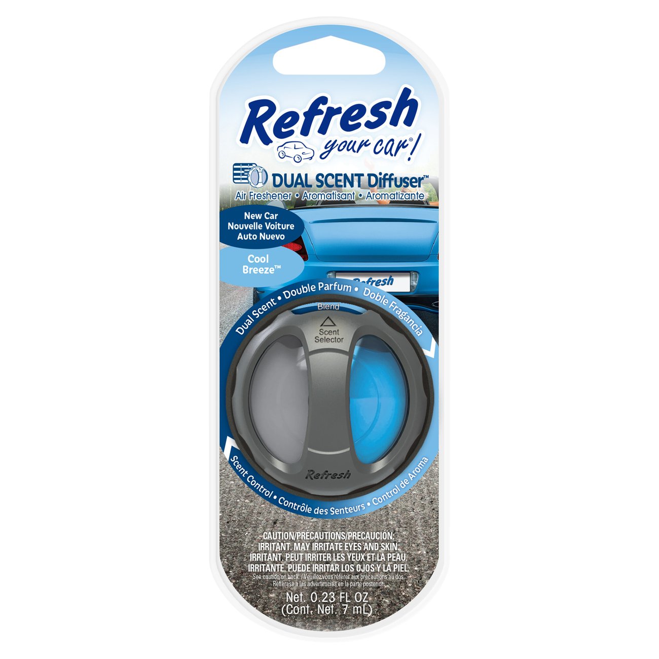 Refresh Your Car! Dual Scent Diffuser - New Car & Cool Breeze - Shop ...