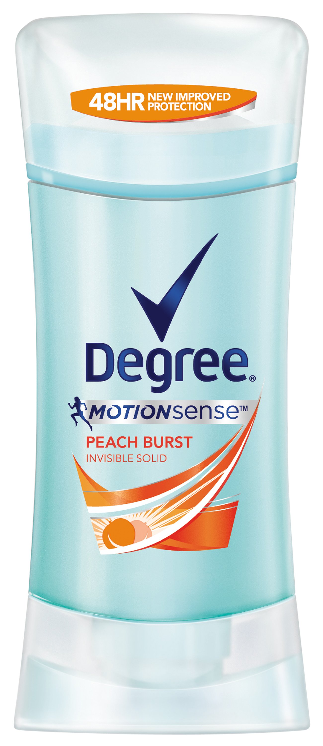 Degree Expert Protection Peach Burst Motion Sense Invisible Solid ...