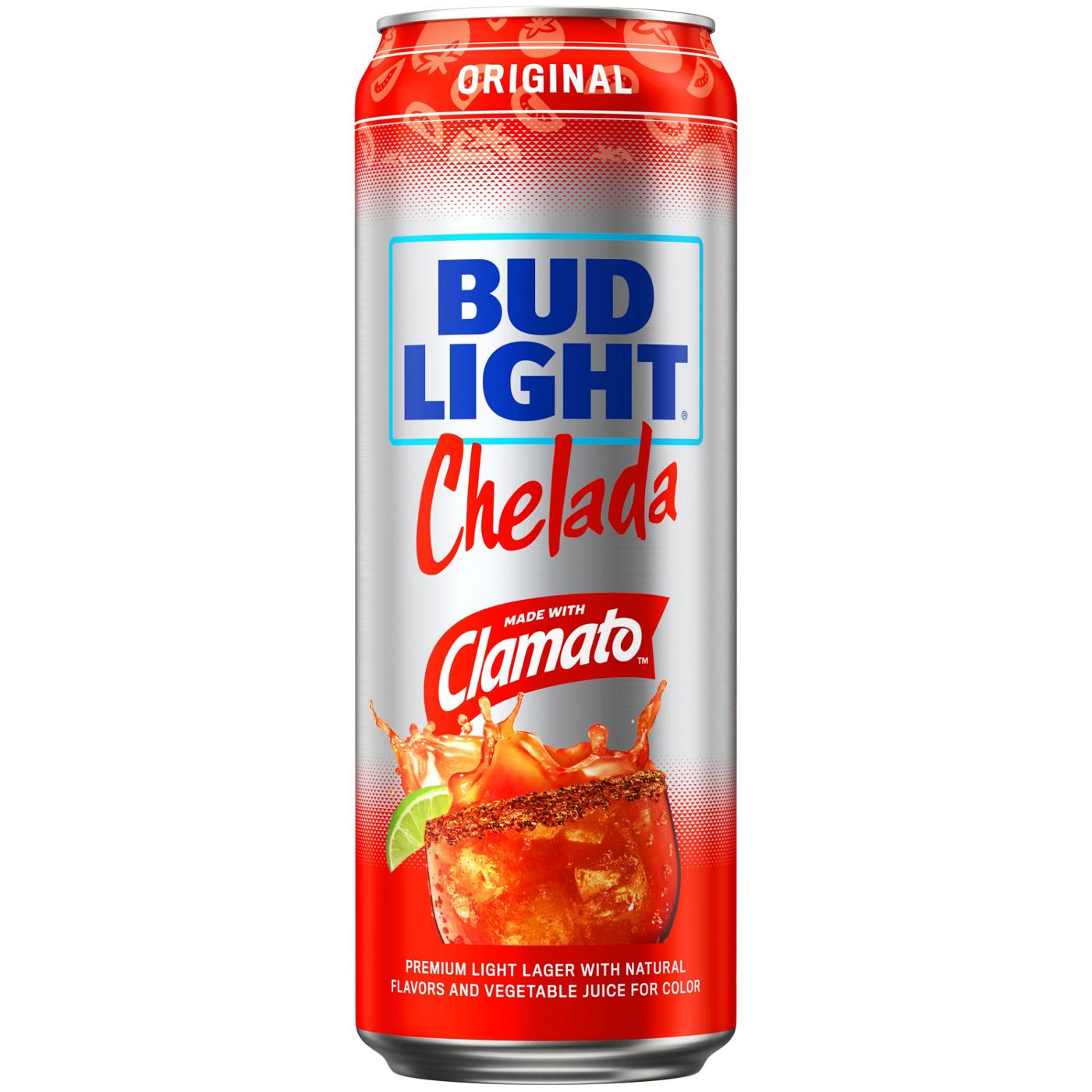 Bud Light Chelada Clamato Beer - Shop Beer at H-E-B