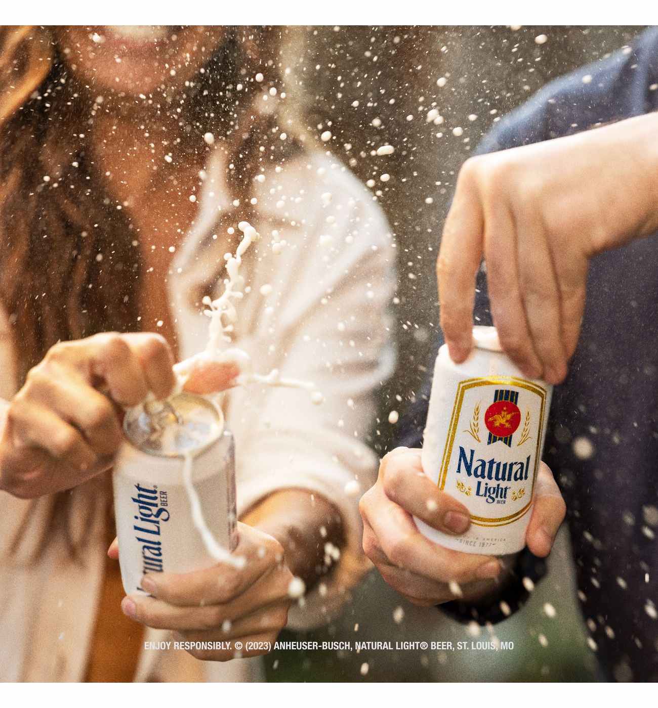 Natural Light Beer 25 oz Cans - Shop Beer at H-E-B