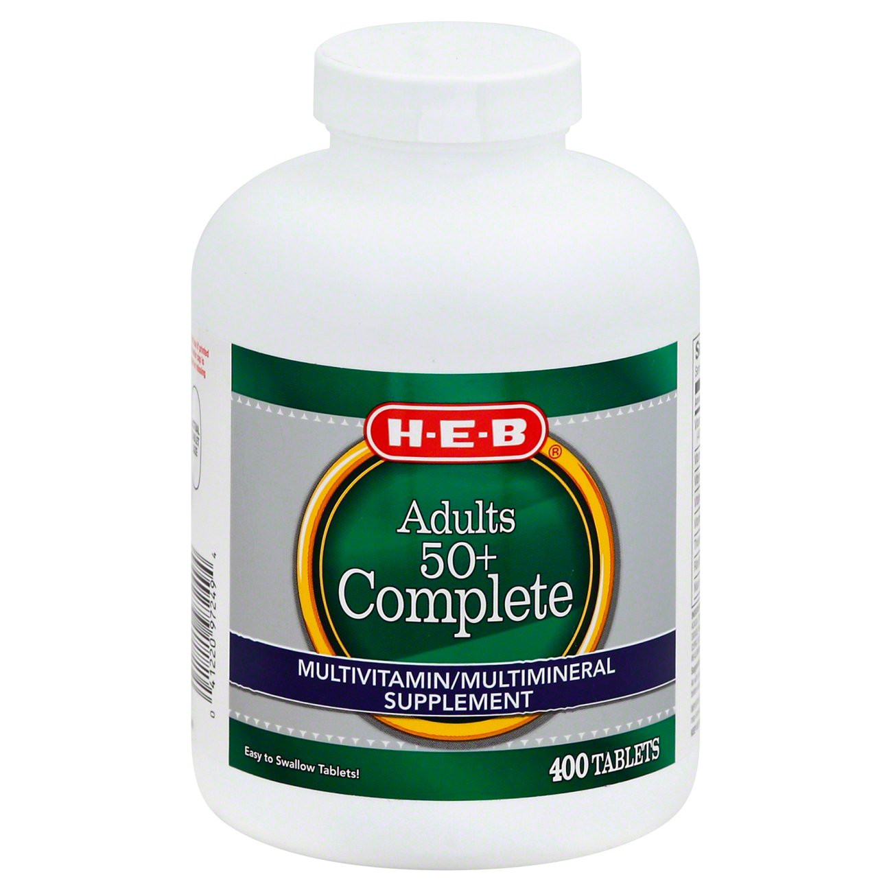 H-E-B Adult 50+ Complete Multivitamin Tablets - Shop Multivitamins at H-E-B