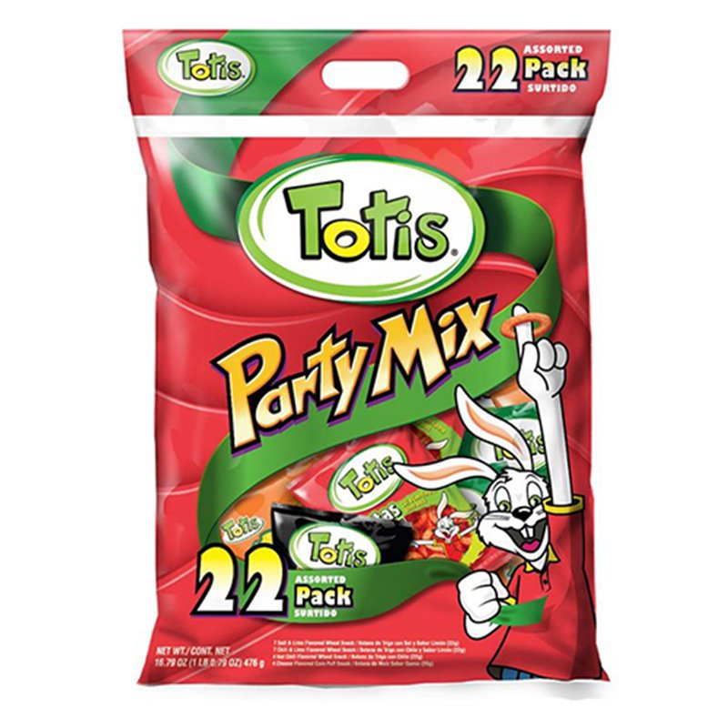 Totis Party Mix Variety Pack - Shop Snacks & Candy at H-E-B