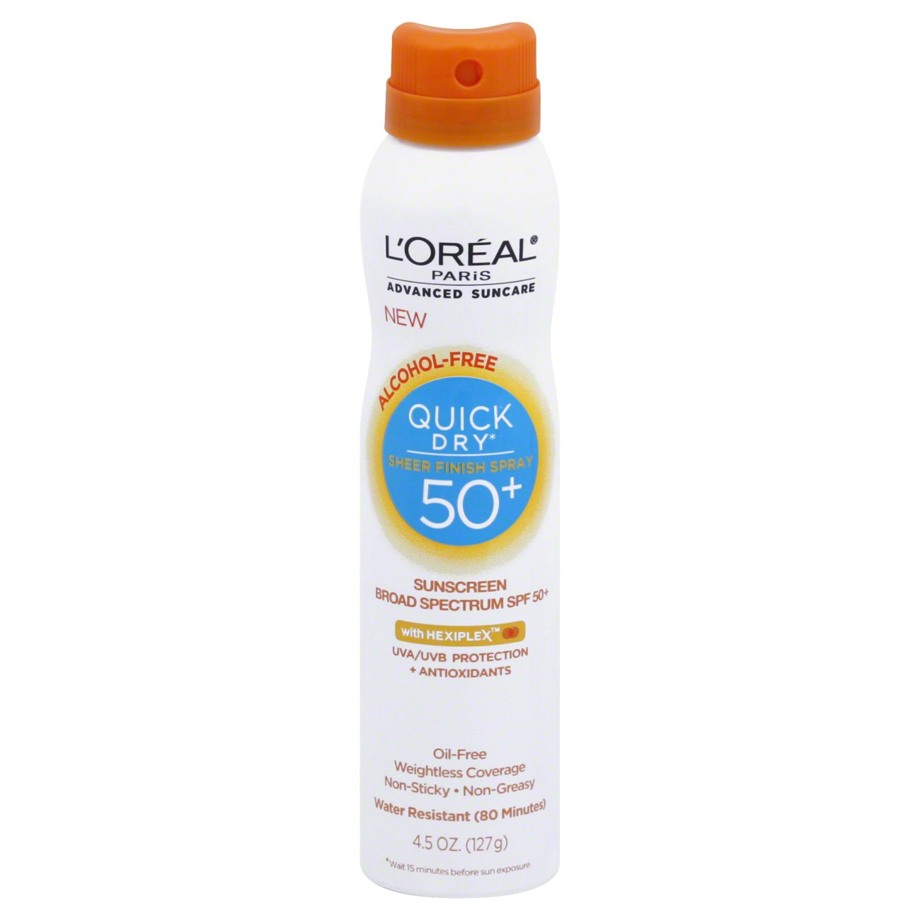 L'Oréal Paris Advanced Suncare Quick Dry Broad Spectrum Sheer Finish ...