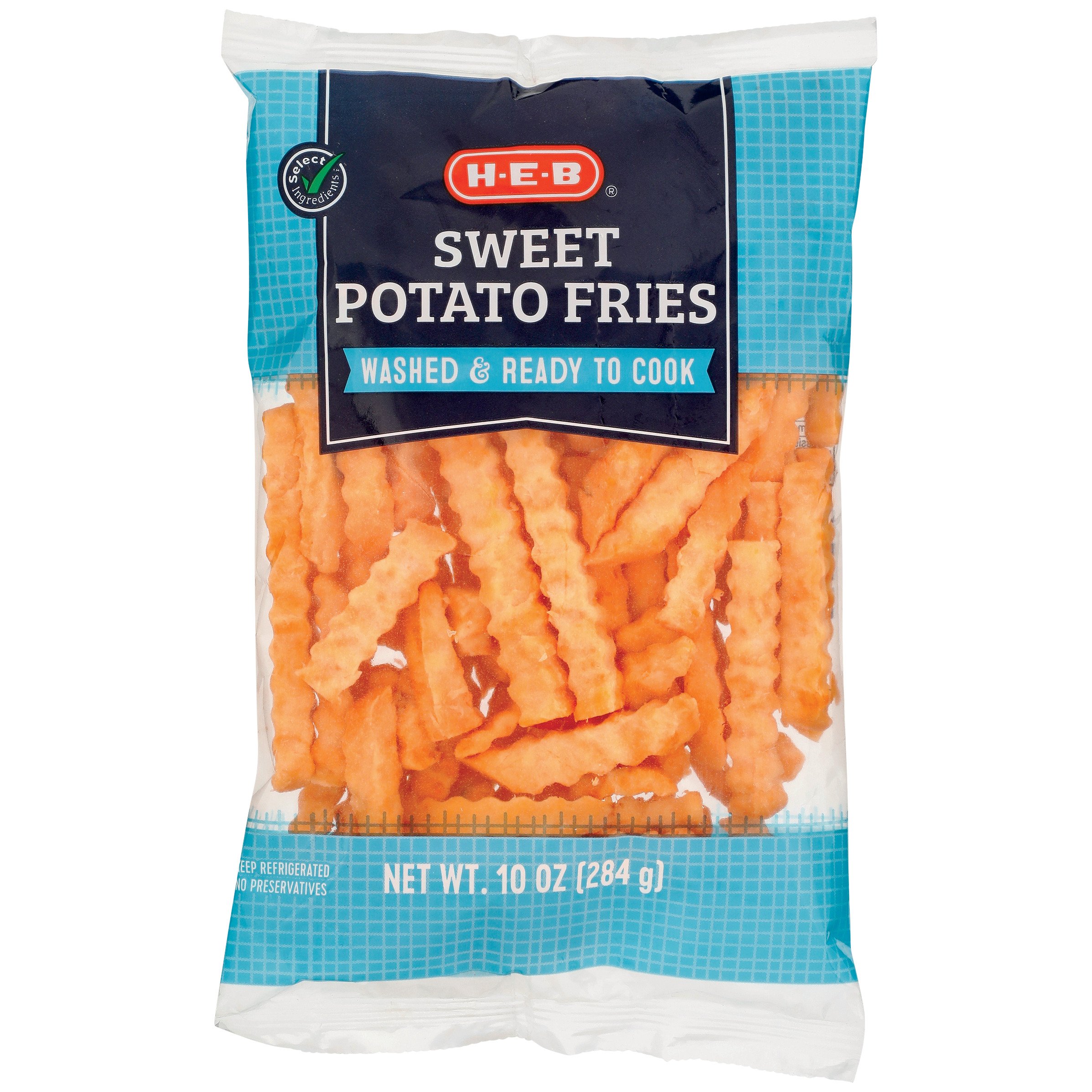 H-E-B Fresh Crinkle-Cut Sweet Potatoes for Fries - Shop Potatoes ...