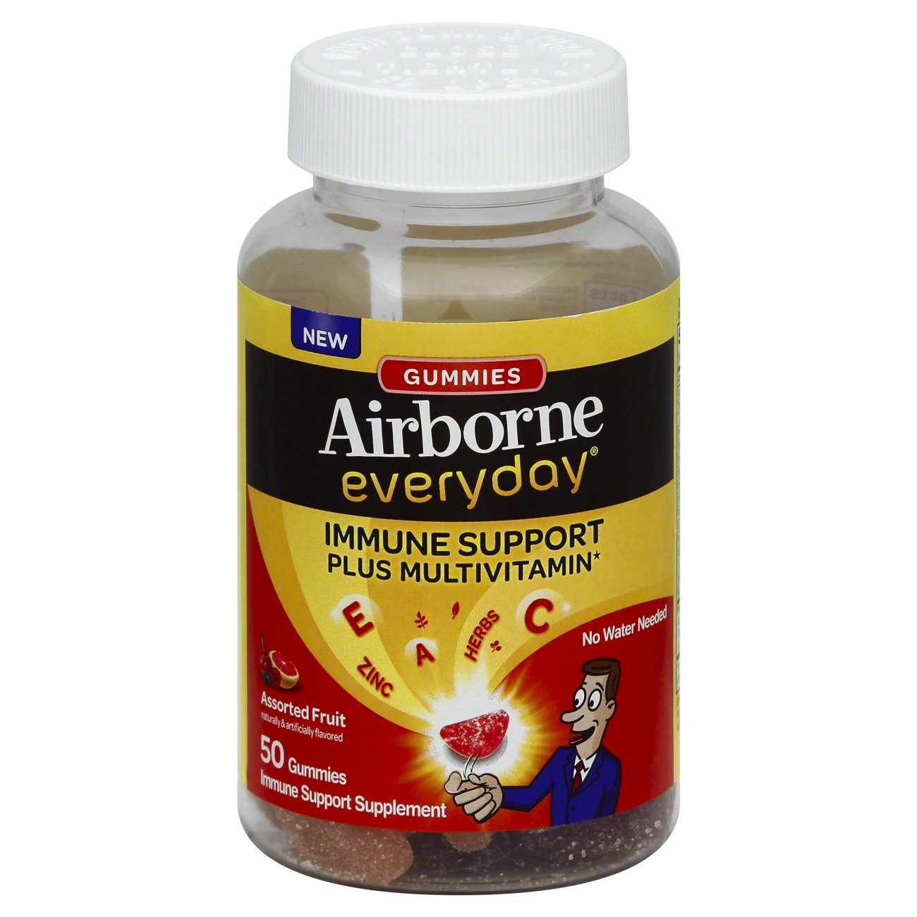 Airborne Everyday Immune Support Gummies - Shop Multivitamins at H-E-B
