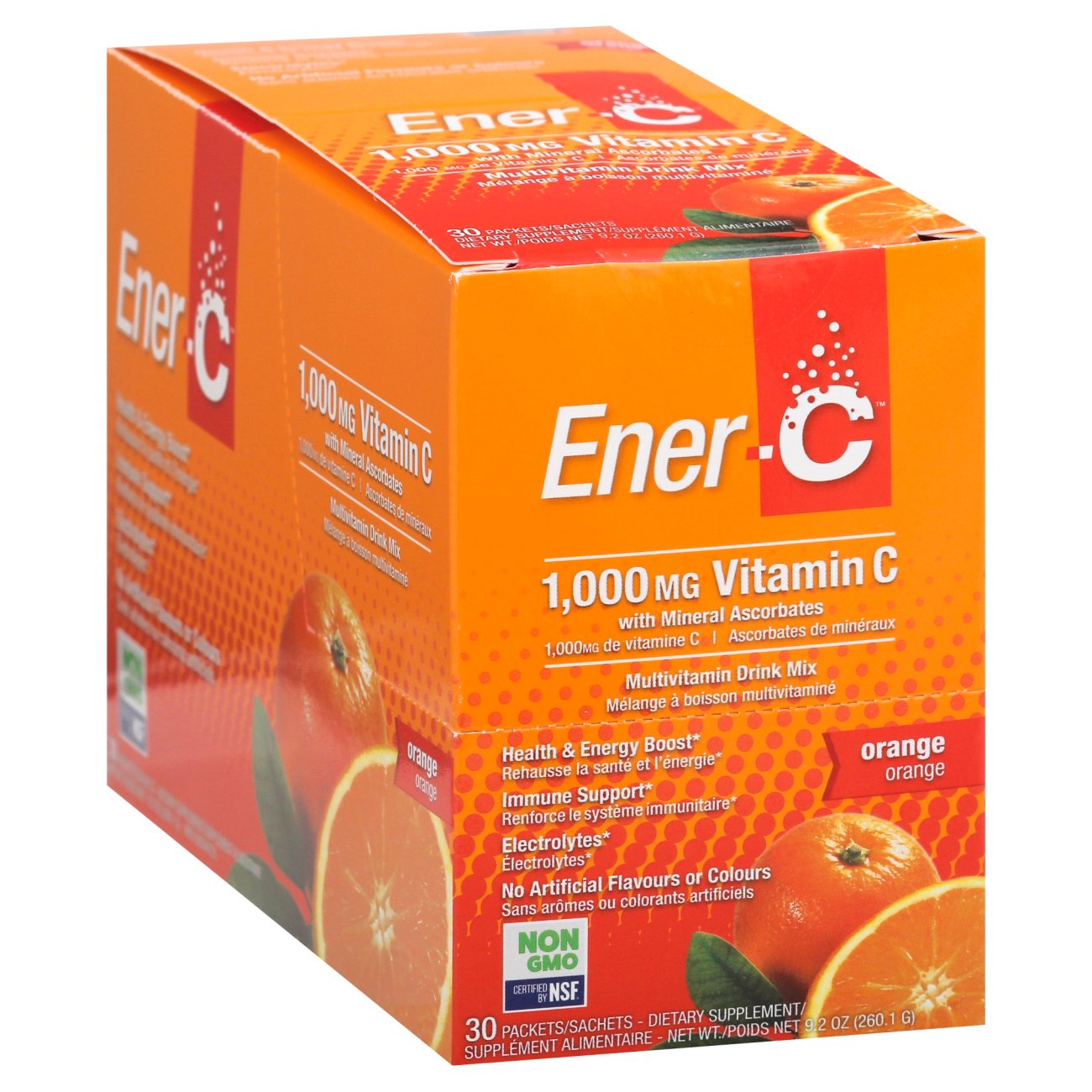 Ener-C Orange Vitamin C Packets - Shop Vitamins A-Z at H-E-B