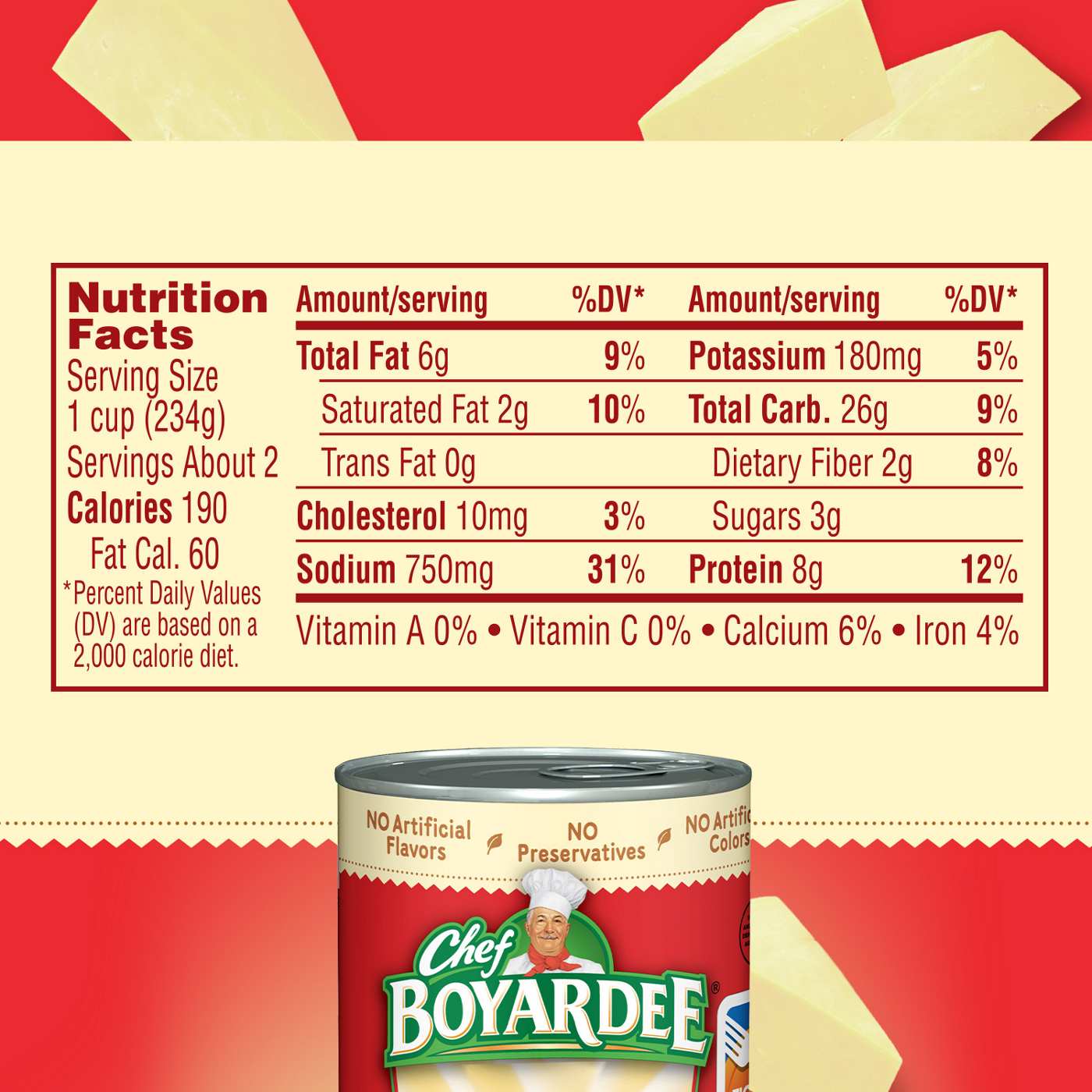 Chef Boyardee Chicken Alfredo Pasta - Shop Pantry meals at H-E-B