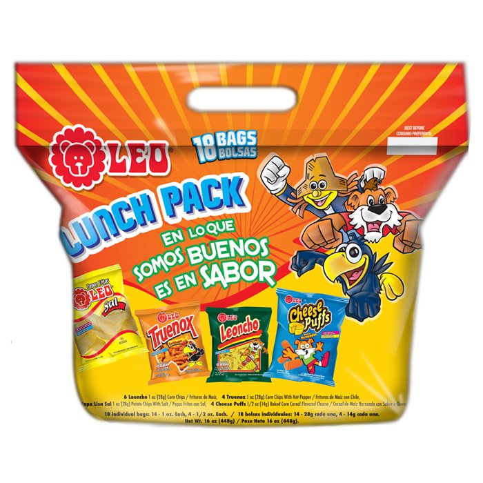 Leo Lunch Variety Pack Chips - Shop Chips at H-E-B
