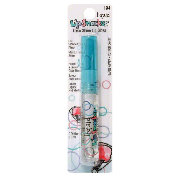 Lip Smacker Cotton Candy Clear Shine Lip Gloss - Shop Makeup at H-E-B