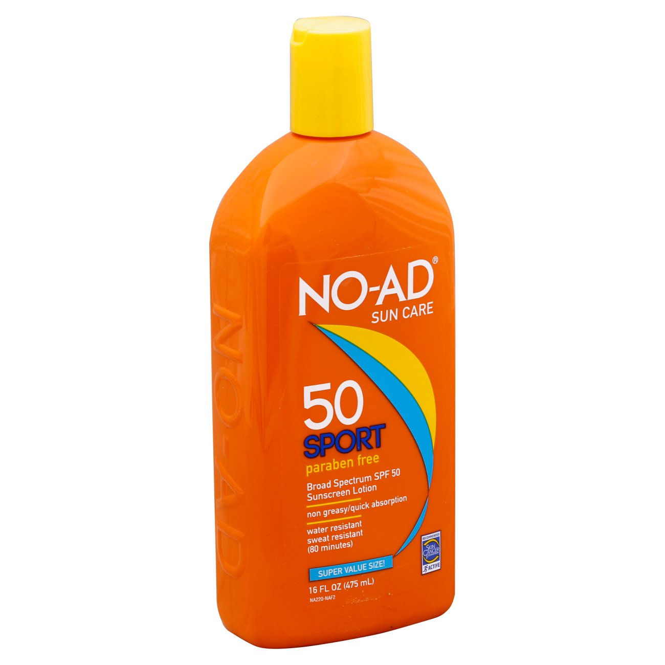 NO-AD Sport Active Broad Spectrum UVA/UVB Sunblock Lotion SPF 50 - Shop ...