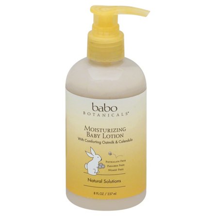 Babo Botanicals Baby Moisturizing Lotion With Oatmilk and Calendula , 8 ...