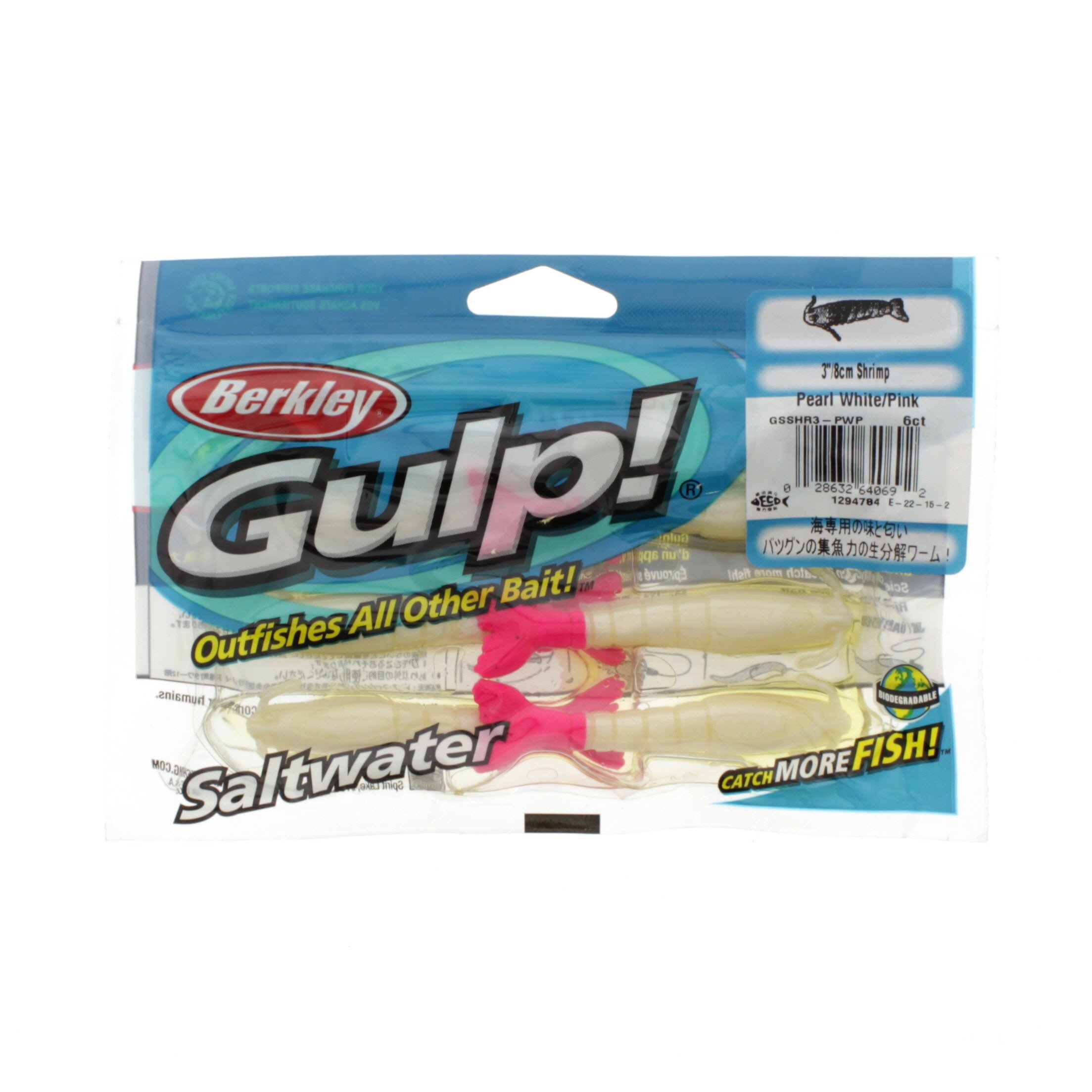 Berkley 3 Inch Pearl Gulp Shrimp Lure - Shop Fishing at H-E-B