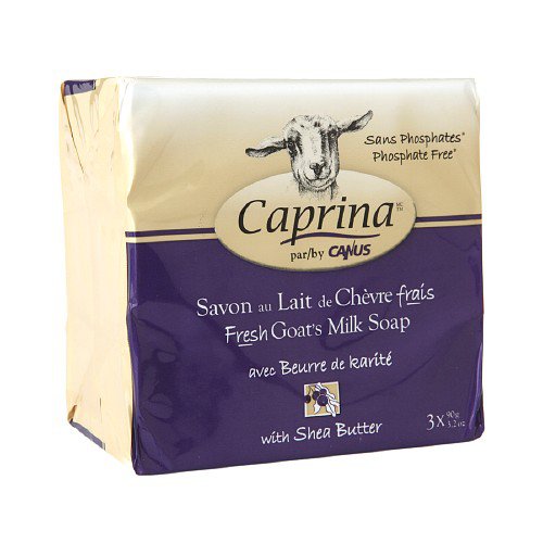 Caprina Fresh Goat's Milk Soap with Shea Butter 3 CT - Shop Hand & bar ...